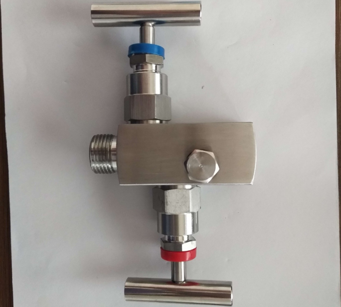 316SS Pressure Transmitter Manifold 6000 PSIG 2 Way