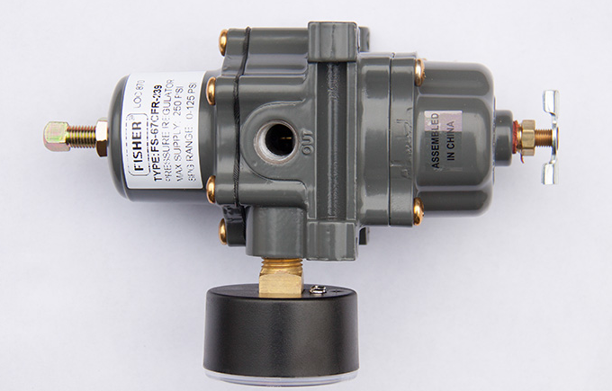 Fisher Gas Pressure Reducing Valve 67C 67CFR 250 PSI 1/4 NPT