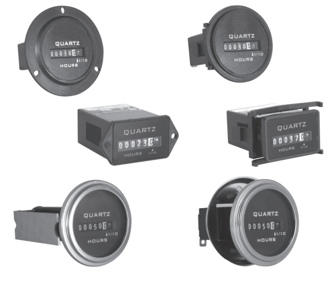 Electromechanical Trumeter Hour Meter