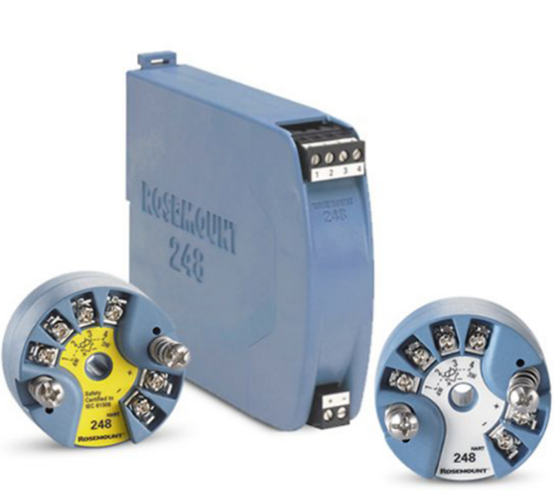 248RANAQ4 Rosemount Din Rail Transmitter 248R IP65 Temperature ...