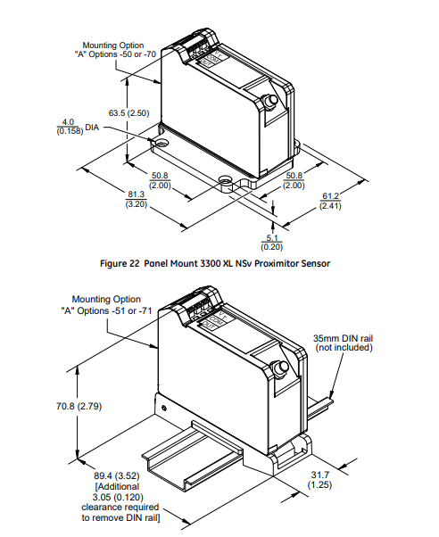 248RANAQ4 Rosemount Din Rail Transmitter 248R IP65 Temperature ...