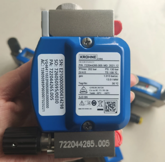 Krohne Dk32 Dk34 Variable Area Flow Meter HART High Accuracy Flow Meter