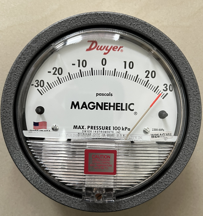 Magnehelic Differential Pressure Gauge Dwyer 60PA Series 2000
