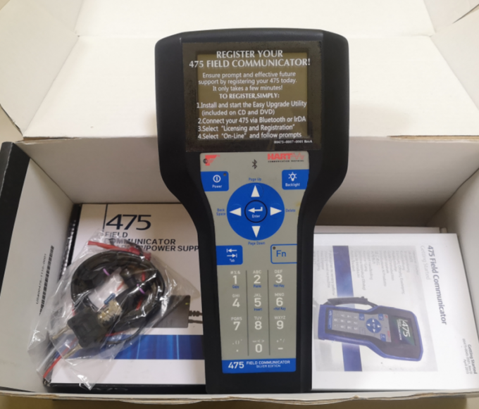 475 Hydraulic Handheld Hart Field Communicator With Touchscreen Display