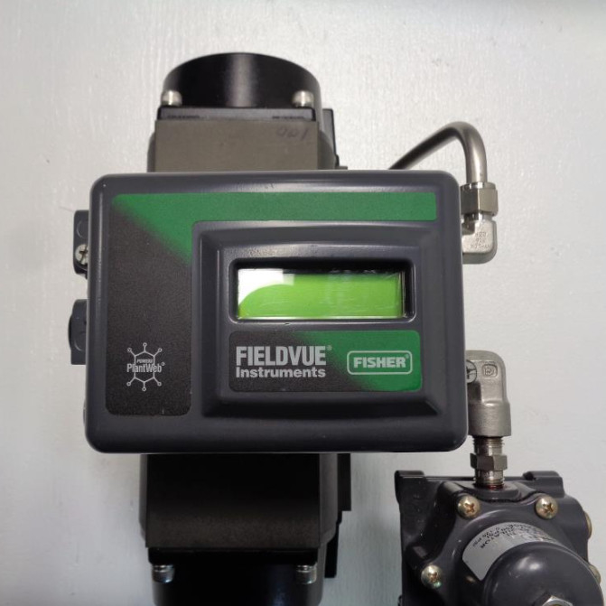 Smart Digital Control Valve Positioner Aluminum Housing FIELDVUE DVC2000
