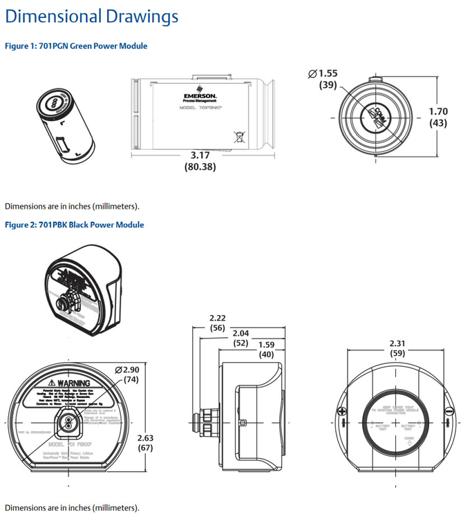 701P Smart Battery Power Module 701PBKKF 701PGNKF