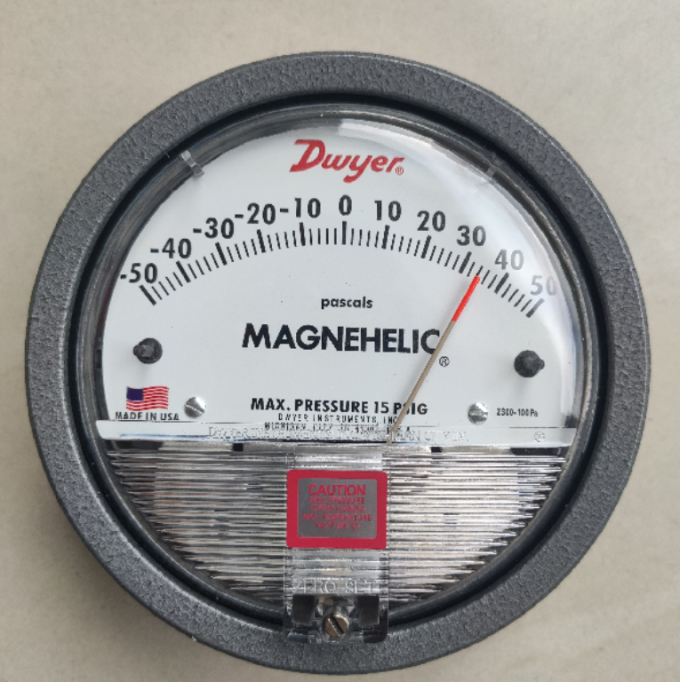 Dwyer 2300-100PA Series 2000 Differential Pressure Gage Holly Material