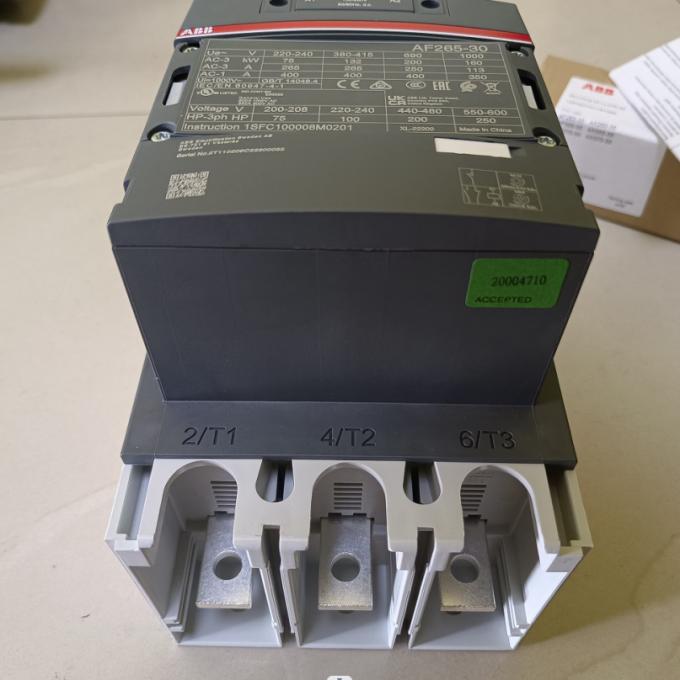 ABB Af265-30-11-13 3 Phase Contactor (600 VAC) 350A Plc Logic Controller