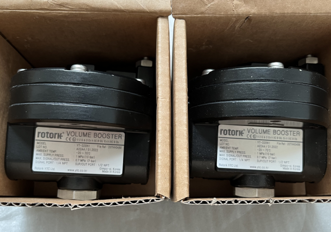 Rotork YTC YT320N1 YT-320N2 YTC volume booster aluminium 1/2 NPT YT ...