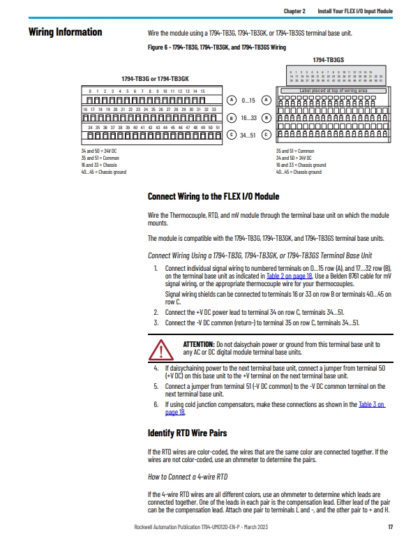 Allen Bradley 1794-IRT8XT Flex XT 8 Point Thermocouple RTD Module