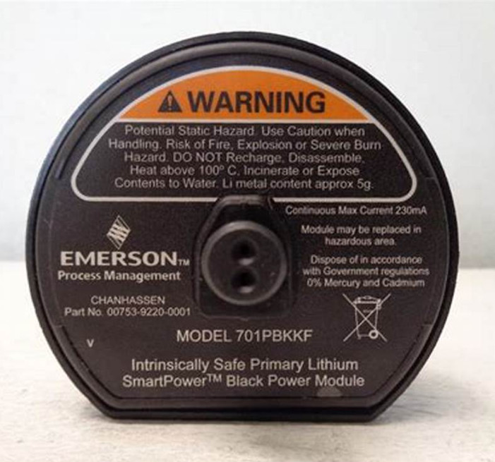 Smart Power Intrinsically Safe Primary Lithium Power Module 701PBKKF ...