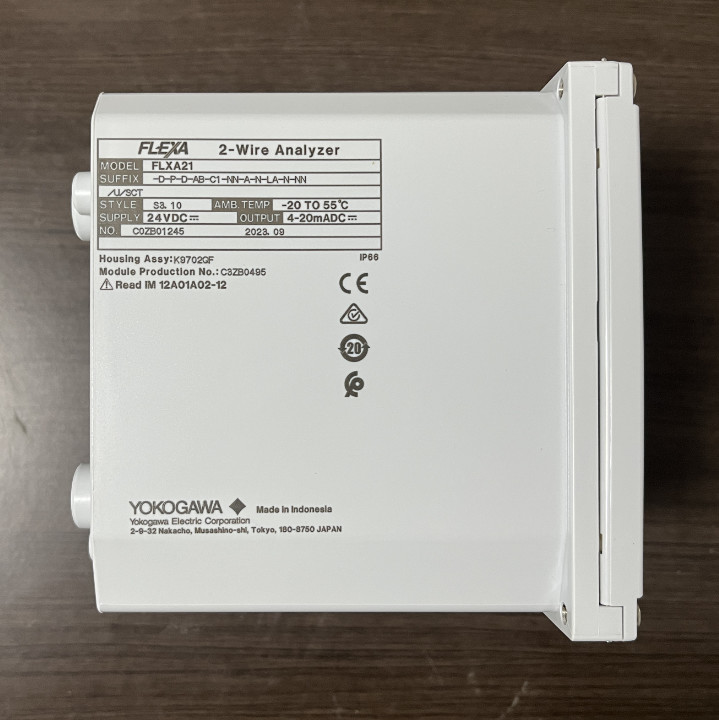 Yokogawa Flxa21 Modular Two Wire Liquid Analyzer Flxa21 D P D Ab C1 Nn A N La N Nnusct