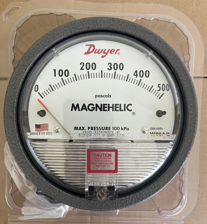 Dwyer Differential Pressure Gauge Magnehelic Pressure Gauge 2000 Series 0-60pa 0-100pa 0-125pa 0 ...
