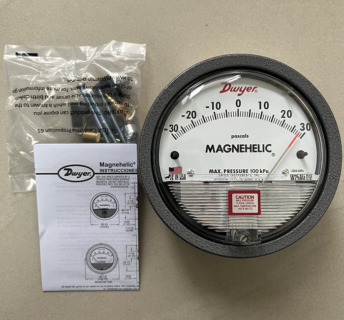 Clean Room Differential Pressure Gauge Dwyer 2300 Series Magnehelic 100pa 120pa 200pa 250pa ...