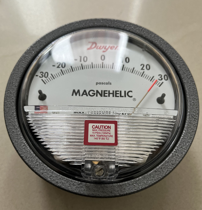 Clean Room Differential Pressure Gauge Dwyer 2300 Series Magnehelic 100pa 120pa 200pa 250pa ...