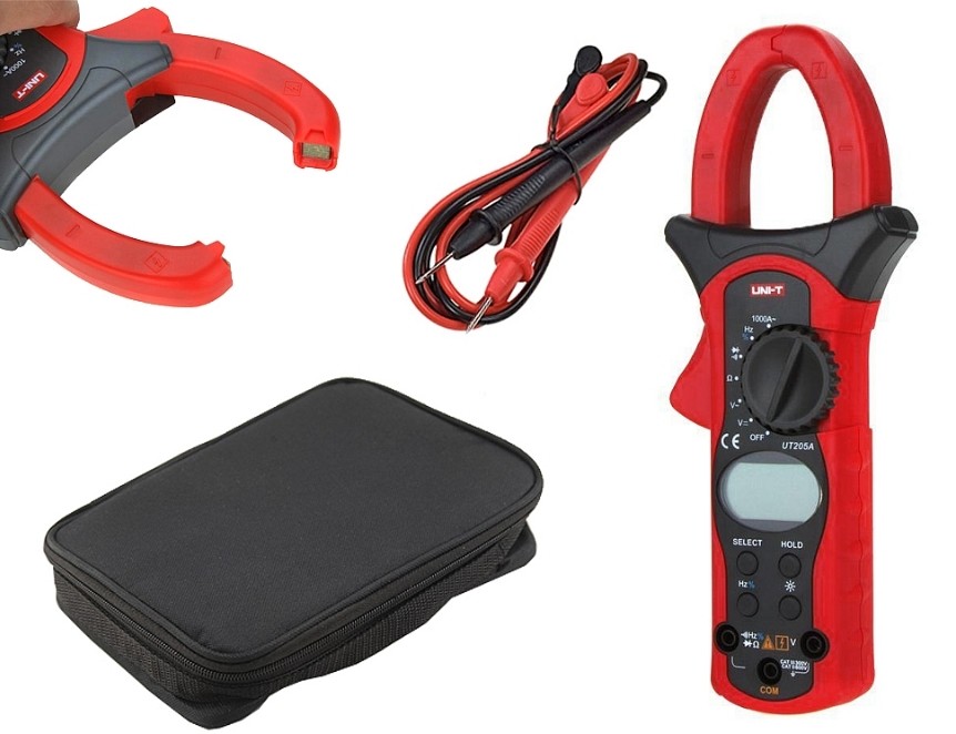Original UT205A AC clamp meter Ac and DC voltage measurement-1000V Jaw ...