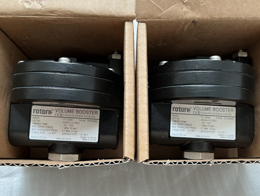 Original Rotork YTC YT320N1 YT-320N2 YTC Volume Booster Aluminium YT ...