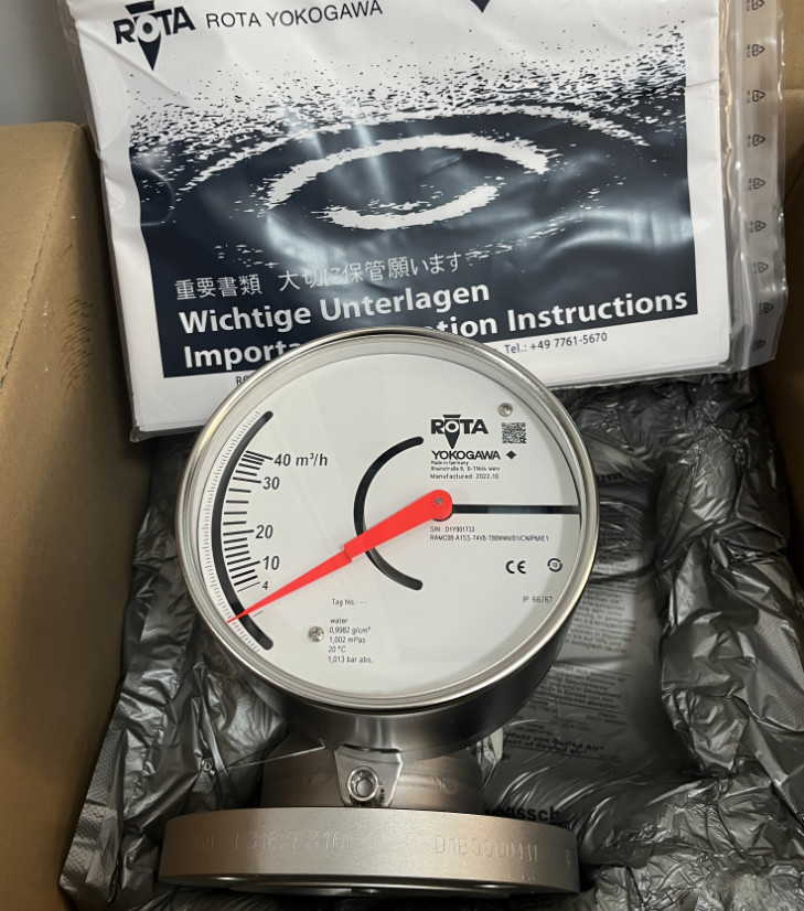 100% Original New Yokogawa Rotameter RAMC08-A1SS-74V8-T90NNN/B1/P6/IE1 ...