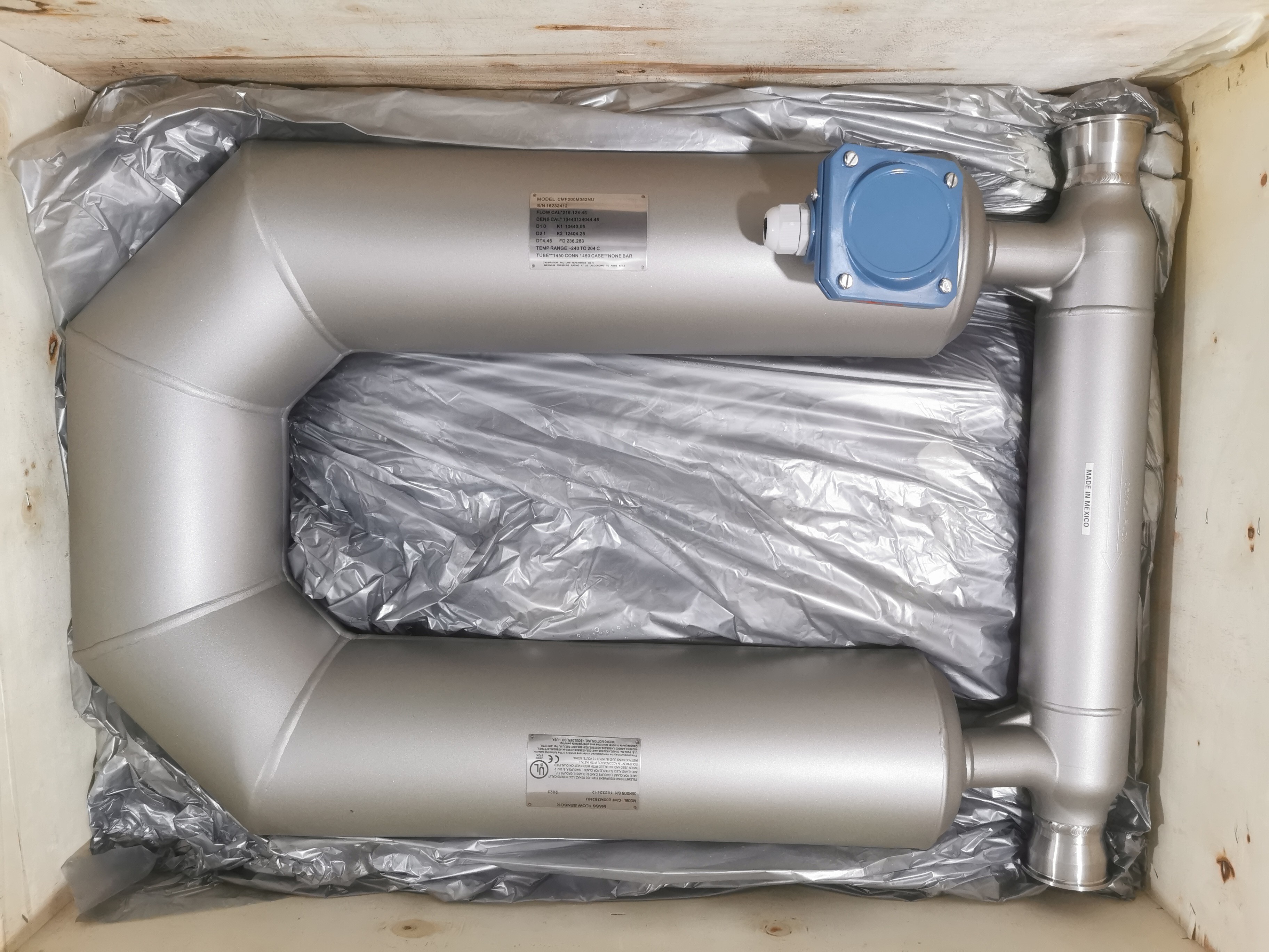 New Micro Motion ELITE CMF200M Coriolis Meter, 2 Inch (DN50), 316L ...