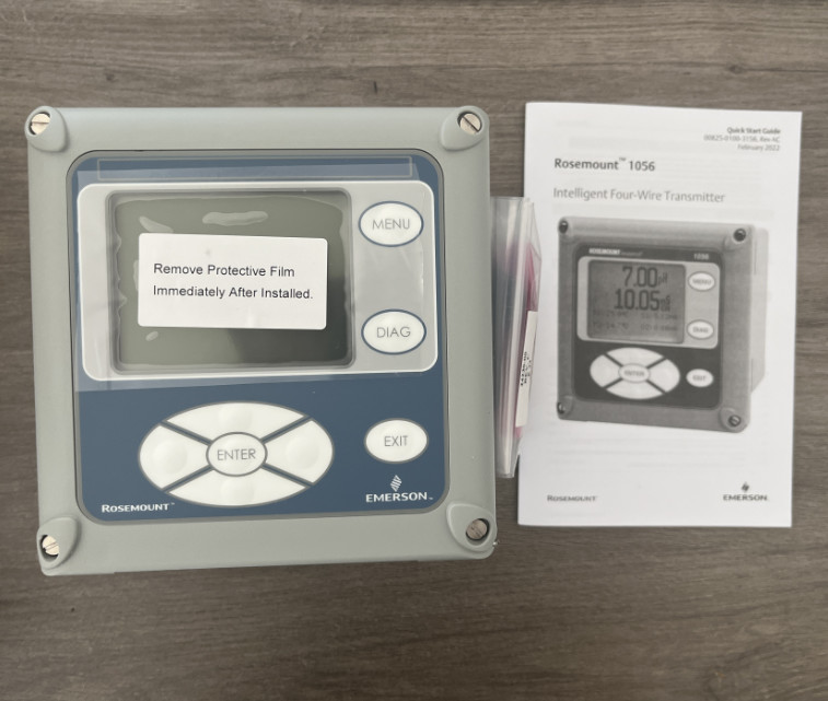 Emerson Rosemountt Analytical Rosemounte Ph Analyzer 1056-03-20-38-HT ...