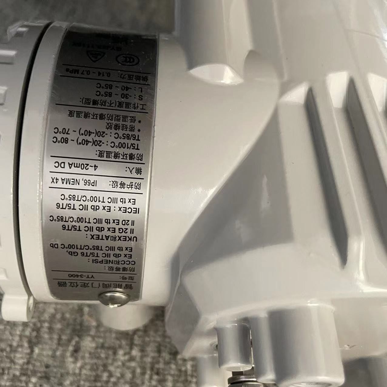 Rotork YT-3400LSZ3520S YT-3400RDZ5501S Direct/Angular Stroke Valve Controller Positioner Low ...