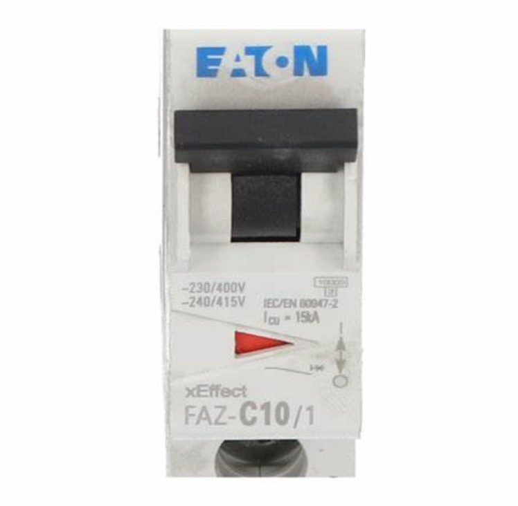 Eaton FAZ-C10/1-NA 102087 Eaton Electric Over Current Switch 10A 1p C-Char AC