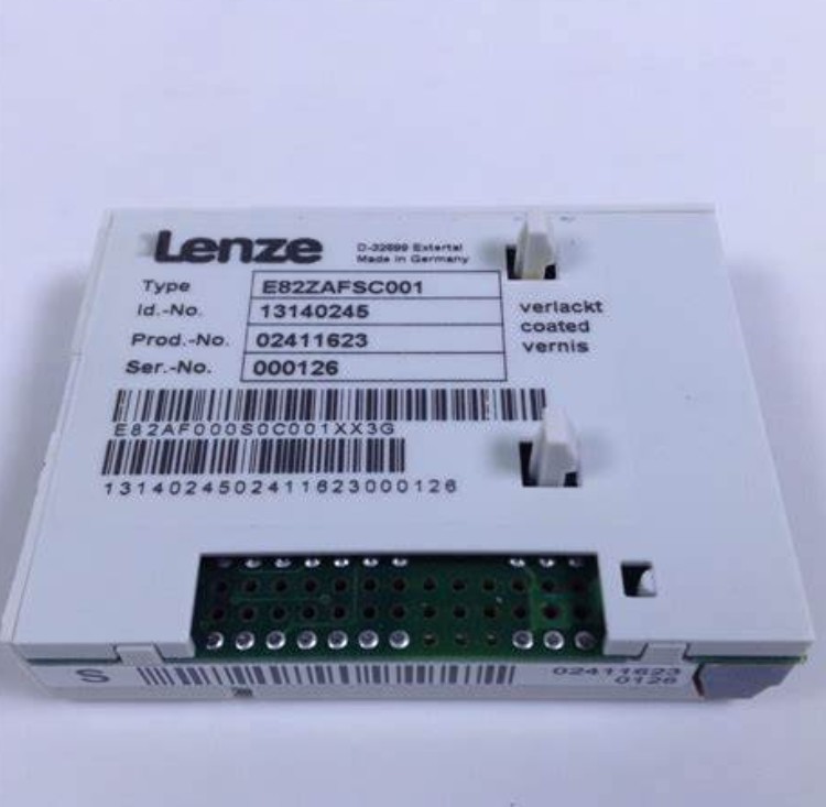 Lenze Standard I/O Module Type E82ZAFSC001 - Used In Very Good Conditions