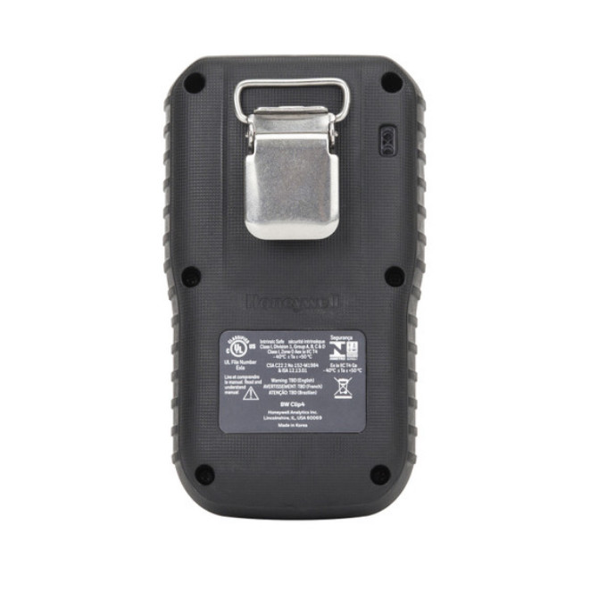 Honeywell Portable Multi Gas Detector BWC4-Y-N BW Clip4 O2 CO H2S LEL ...