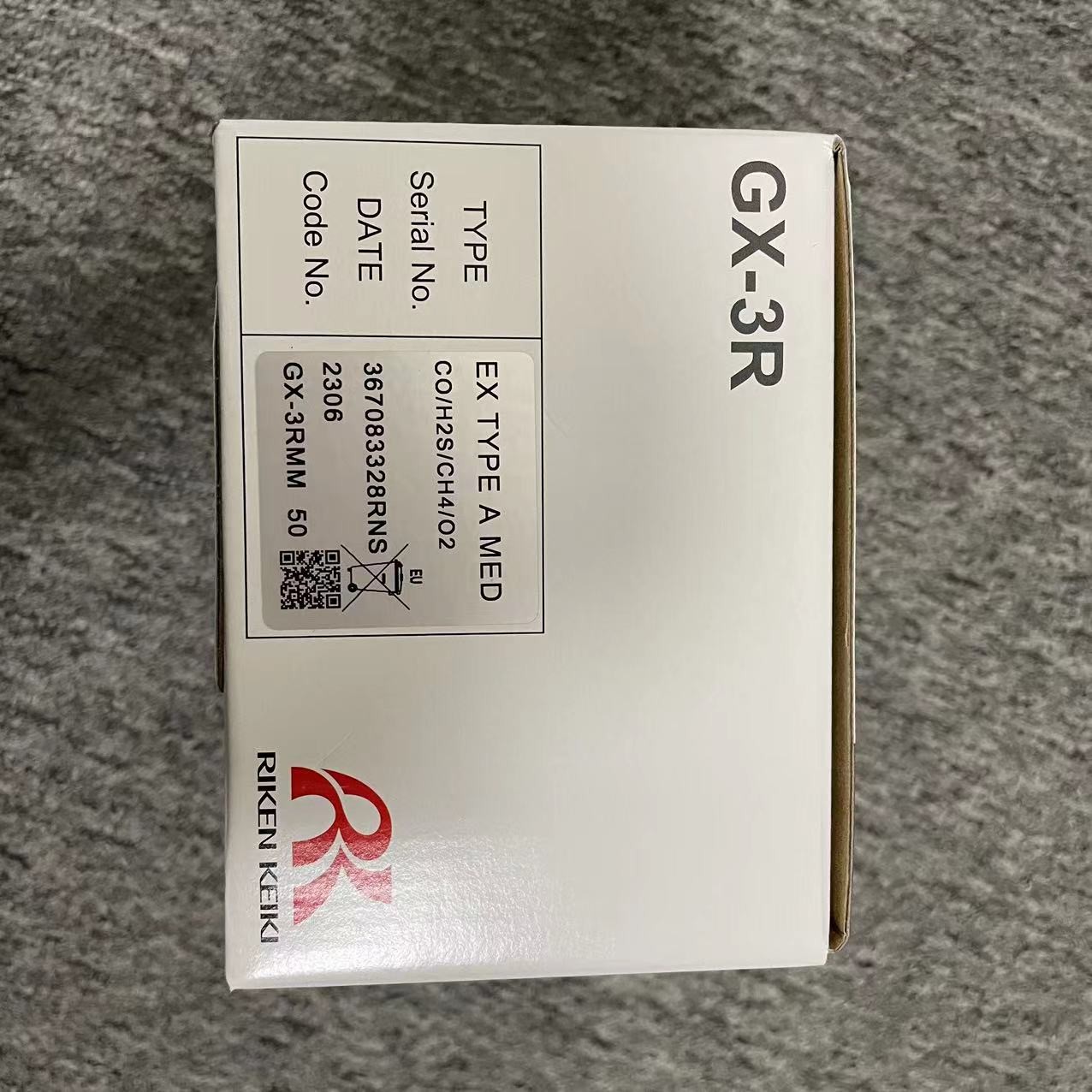 100% Original Riken Keiki GX-2012 GX-3R GX-3R Pro Gas Detector For Marine Industry