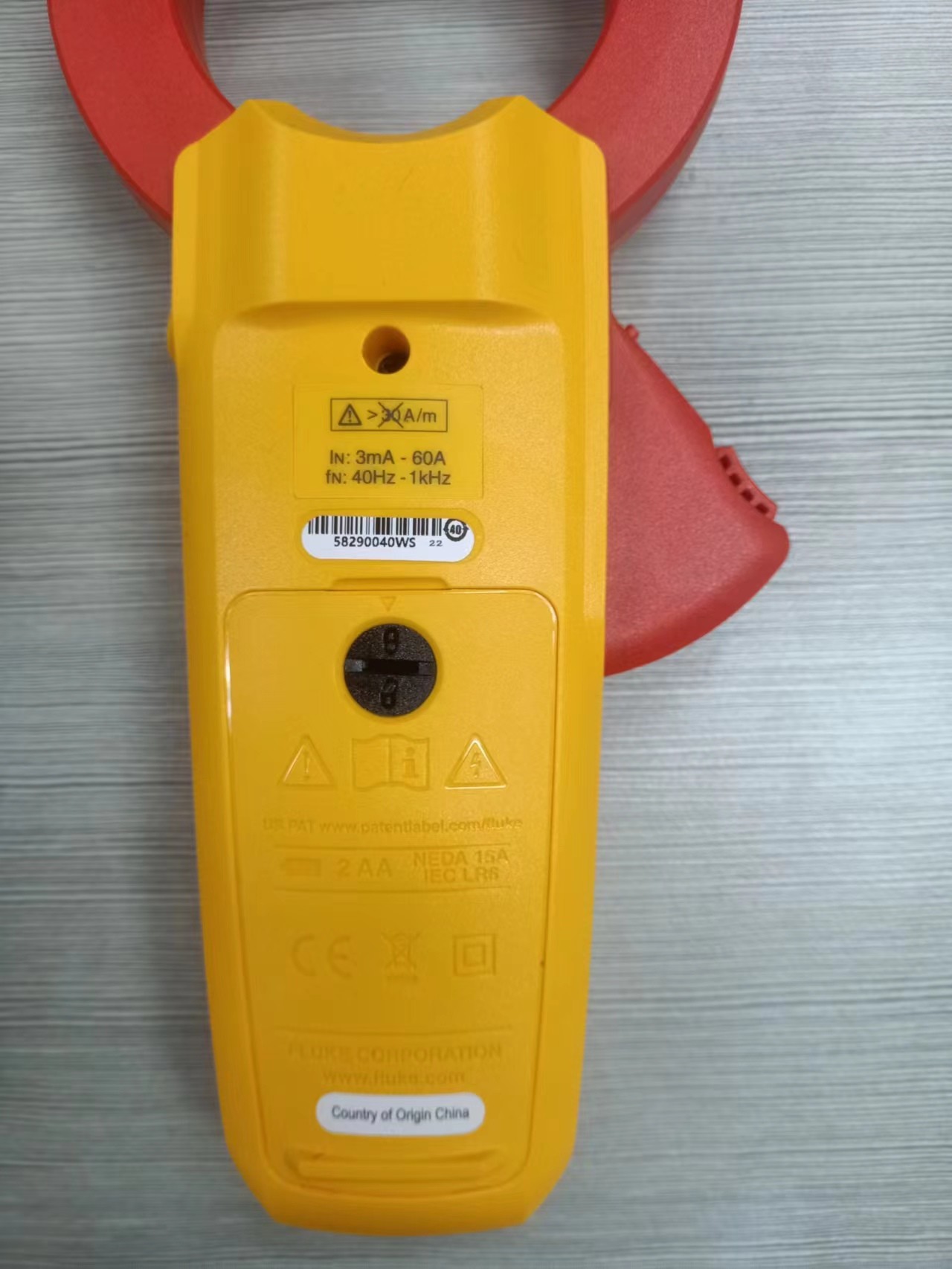 Fluke 368FC 369FC True RMS Leakage Current Digital Clamp Meter 40 mm ...