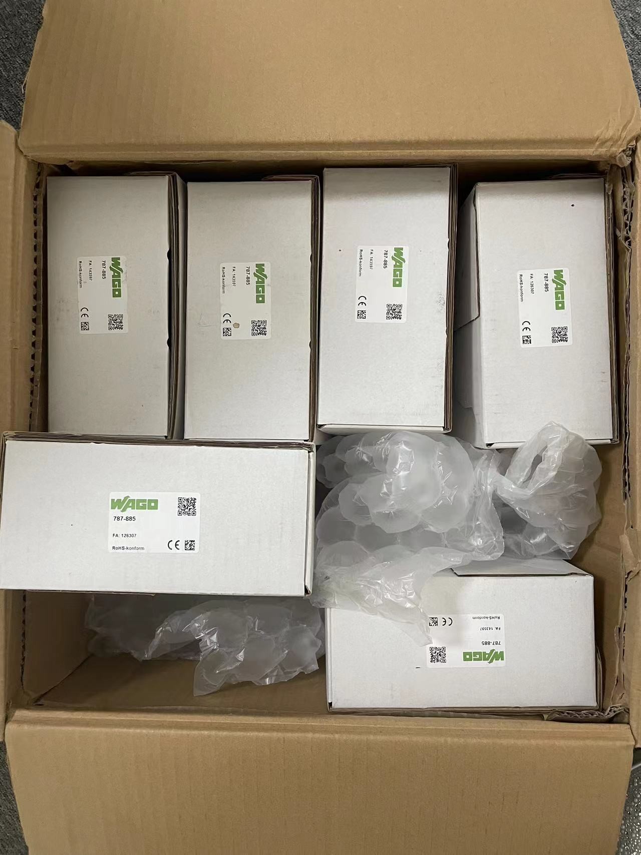 Original WAGO 787-734 787-885 Switched-mode Power Supply 24 VDC Output Voltage 20 A Output Current