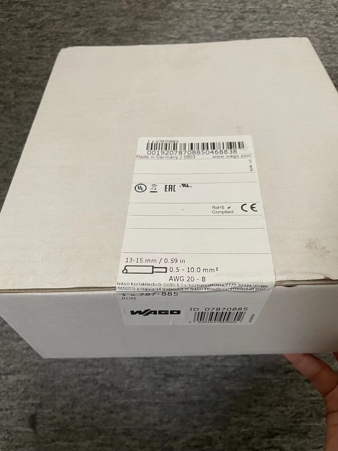 WAGO 787-734 787-885 Switched-mode Power Supply 24 VDC Output Voltage In Stock