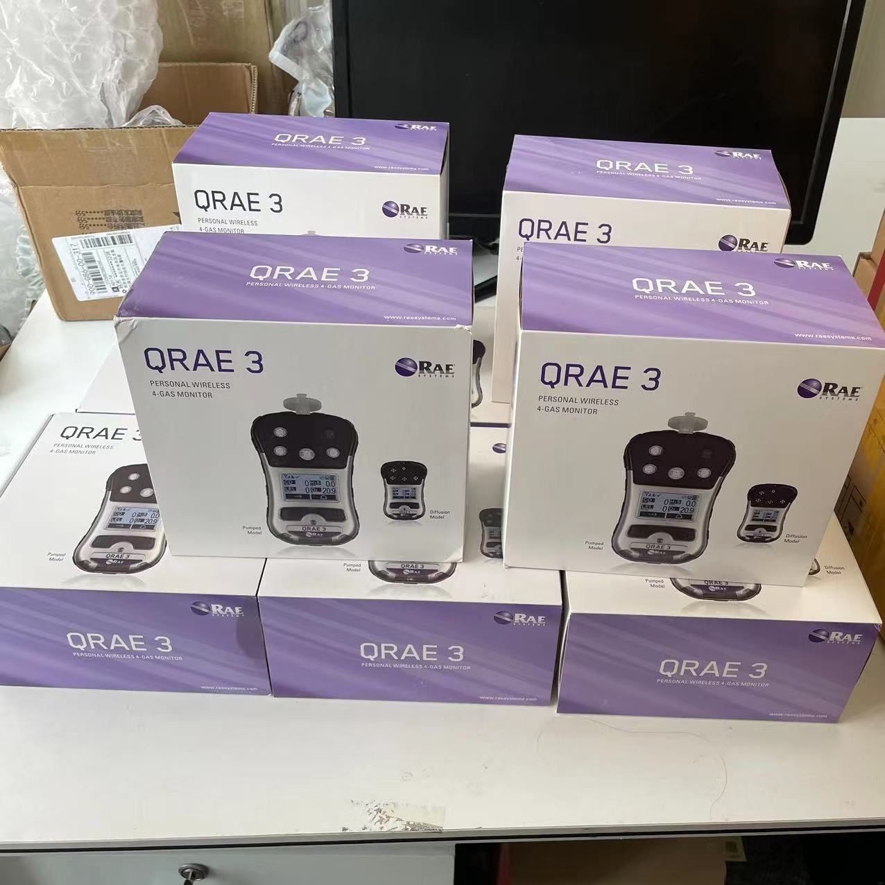 New And Original Honeywell Portable Gas Detector PGM-2500 QRAE 3 Monitor 4 Gases Wireless Gas ...