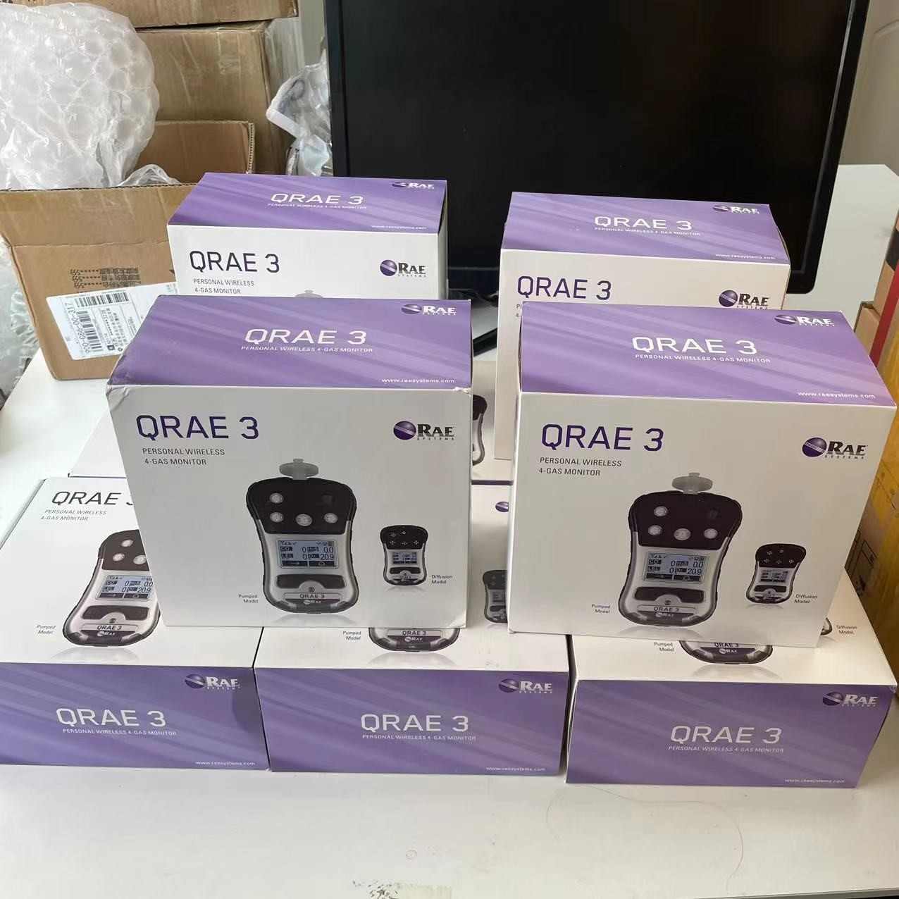 Original Honeywell PGM-2500 QRAE 3 Compact Monitor 4 Gases Wireless Gas ...