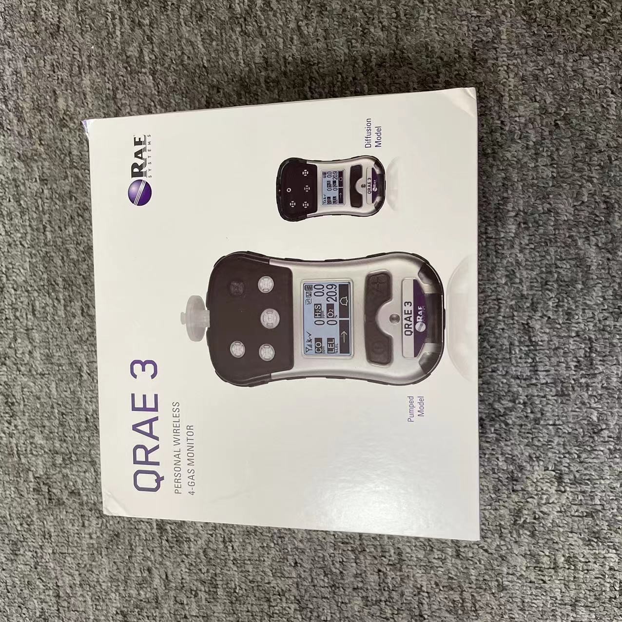 Original Honeywell PGM-2500 QRAE 3 Compact Monitor 4 Gases Wireless Gas Detector LEL / H2S / CO / O2