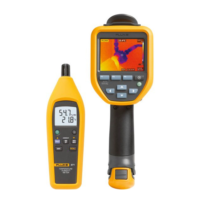 Fluke 971 Temperature Humidity Meter 0.1°C / 0.1°F Resolution for ...