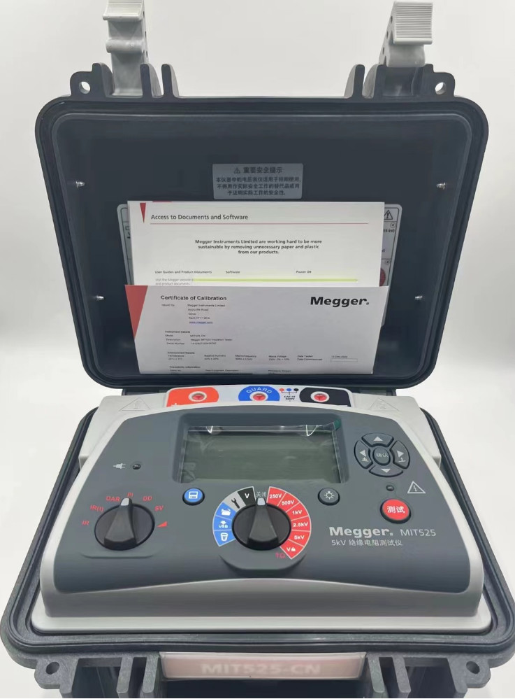 Megger MIT1025 Insulation Resistance Testers For High Voltage ...