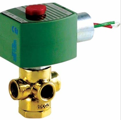 ASCO 8210G056-120/60 Brass Body Pilot Operated General Service Solenoid Valve 1-1/2'' Pipe Size ...