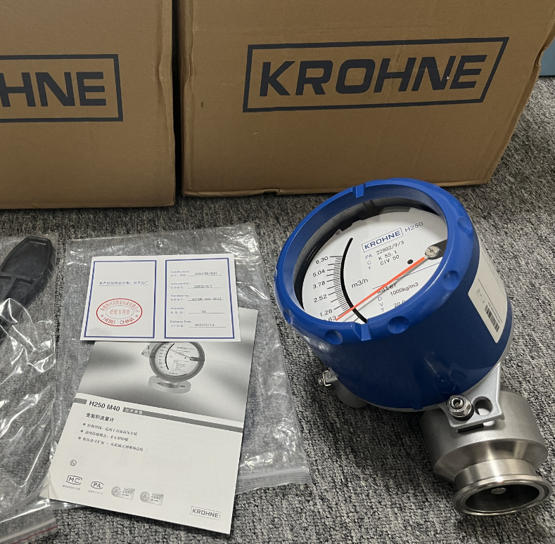 Germany Krohne Flowmeter H250 H250/M40/RR Variable Area Flowmeters For ...