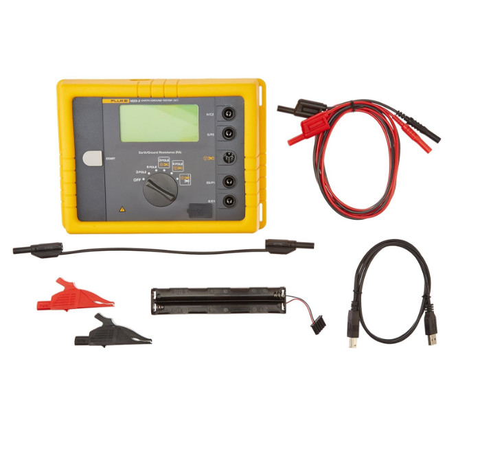 Fluke 1623-2 GEO Earth Ground Tester Kit 1623-2 GEO Earth Ground ...