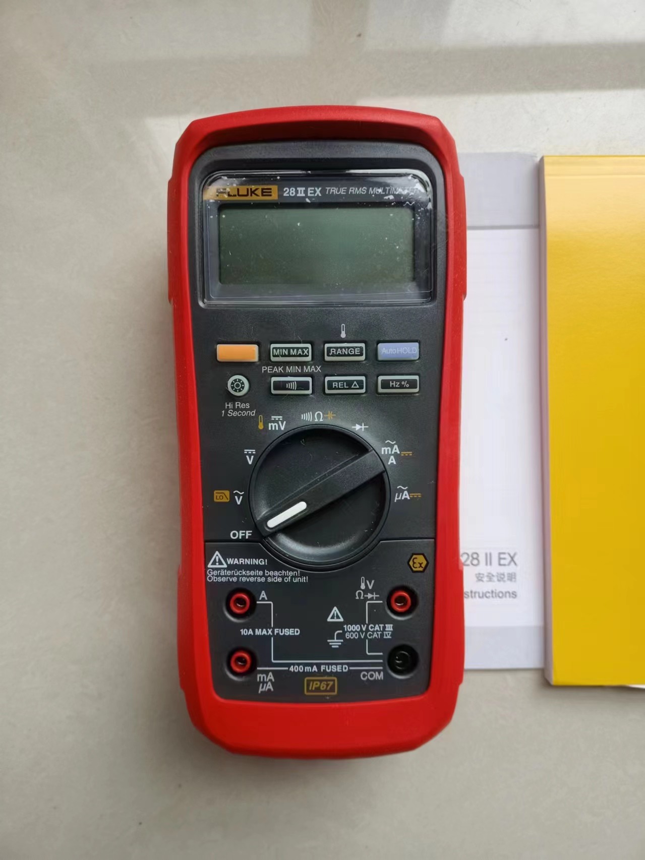 Original And New Fluke 28II Ex Intrinsically Safe True RMS Digital ...