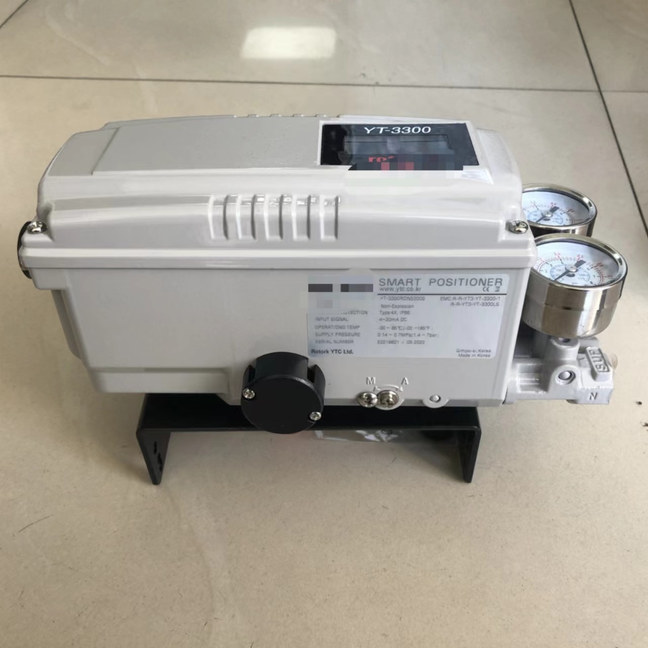 Rotork YTC YT-3300 Smart Valve Positioner Accurately Operator Optimizes The Position