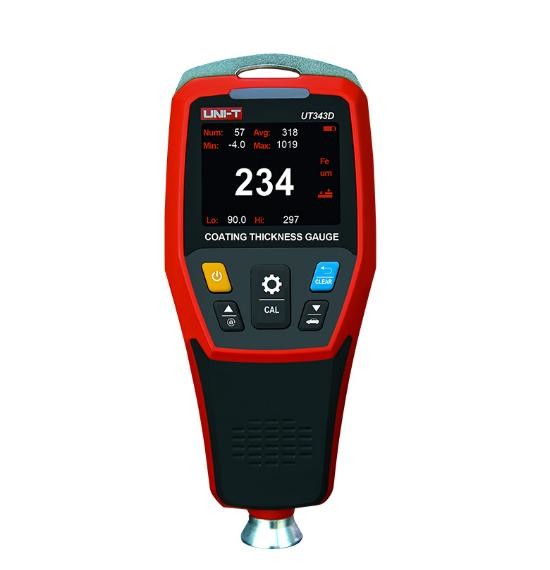 100% new UNI-T UT343D digital coating thickness meter tester weight ...