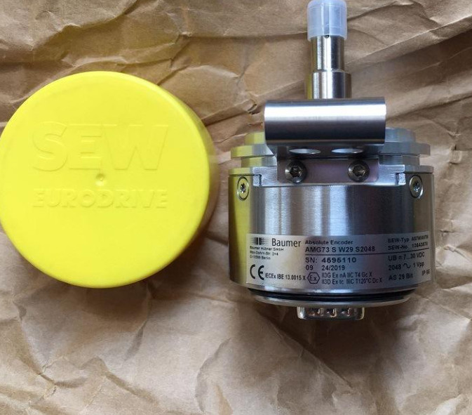 Baumer AMG73SS24S2048 Eurodrive Optical Absolute Encoder TYP AS7Y/AV7Y ...