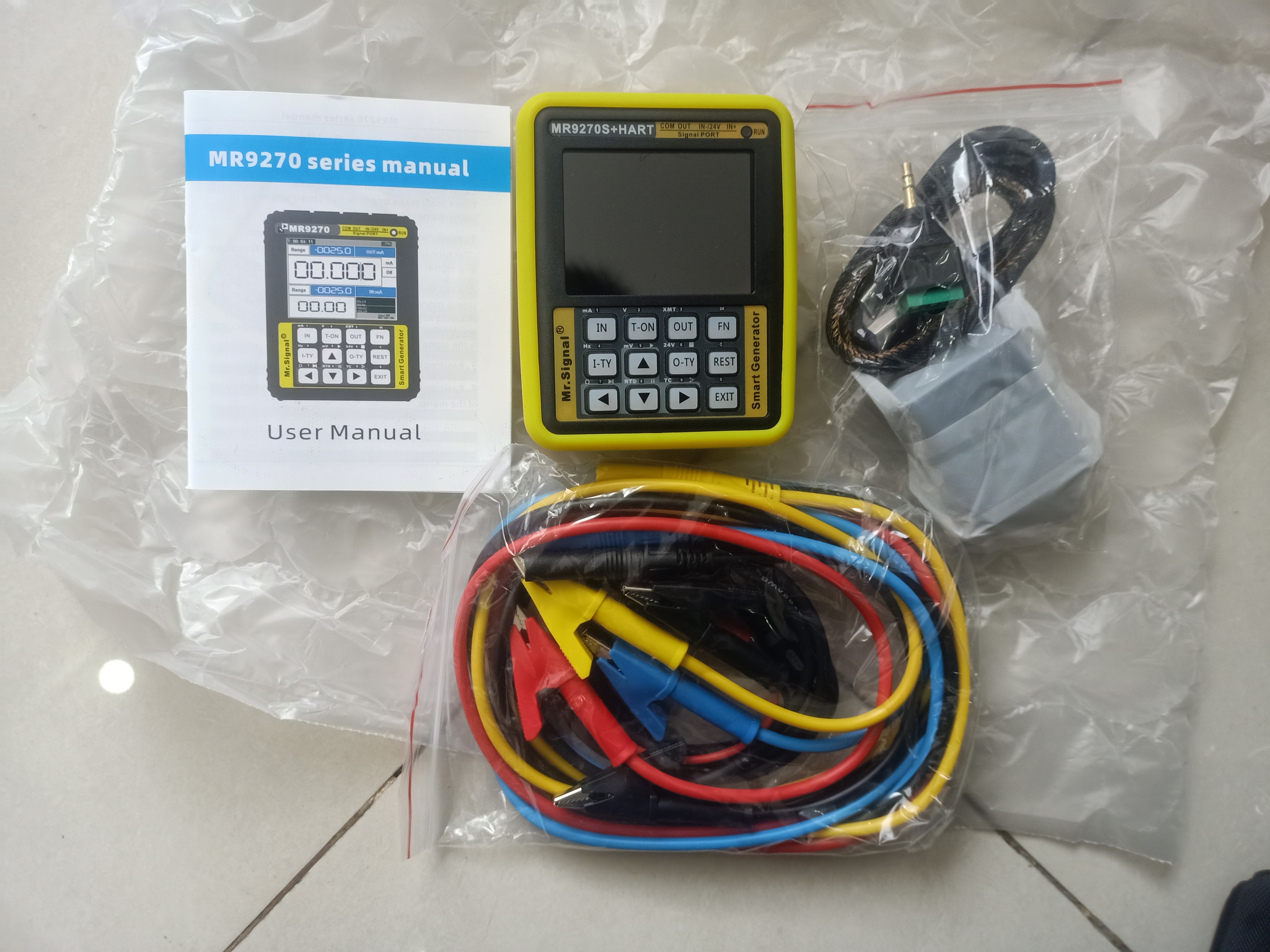 TOPCHANCES MR9270S+HART 4-20mA Signal Generator Calibration Current ...