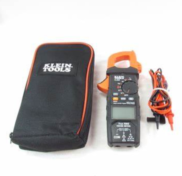 600 amps Klein Tools CL800 Digital Clamp Meter Auto Ranging TRMS AC/DC ...