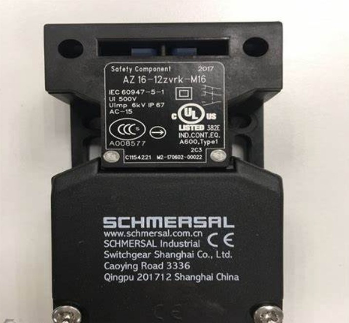 Schmersal AZ16 AZ16 ZVK-M16 Safety Interlock Switch 1NC/1NO Keyed Glass ...