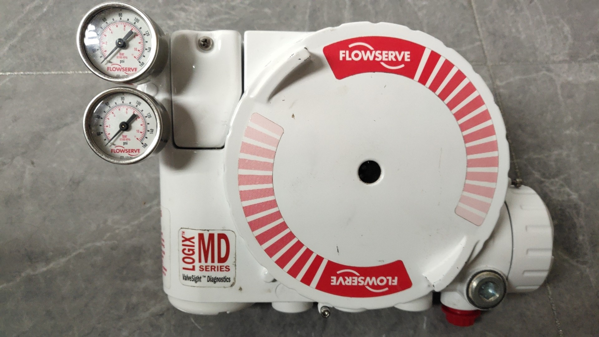 4-20 MA Digital Valve Positioner Flowserve Logix 3200 Series 3200MD ...