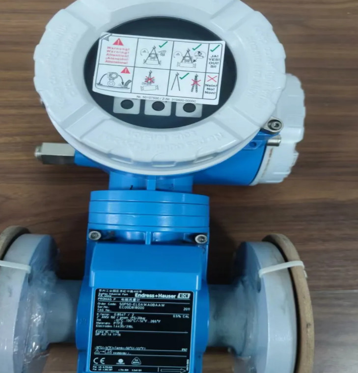 Metal Electromagnetic Flow Measuring System Endress Hauser Proline ...