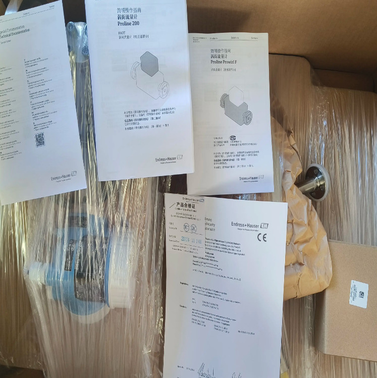 Metal Electromagnetic Flow Measuring System Endress Hauser Proline ...